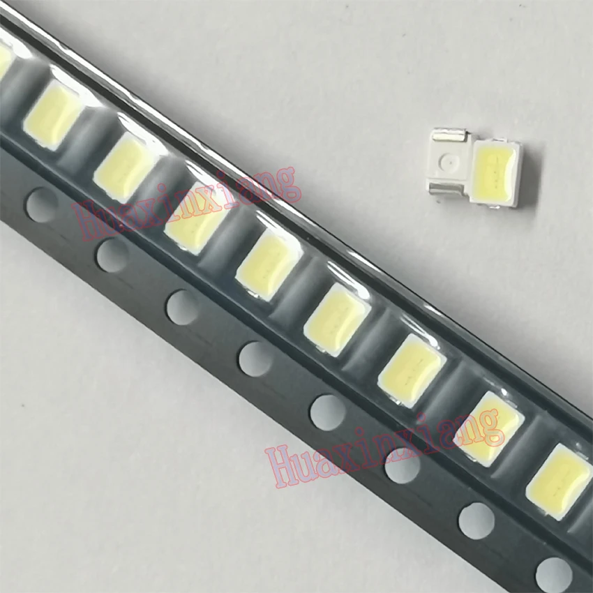 1000 unids/lote SMD LED 3020 3V blanco frío para retroiluminación de TV ...