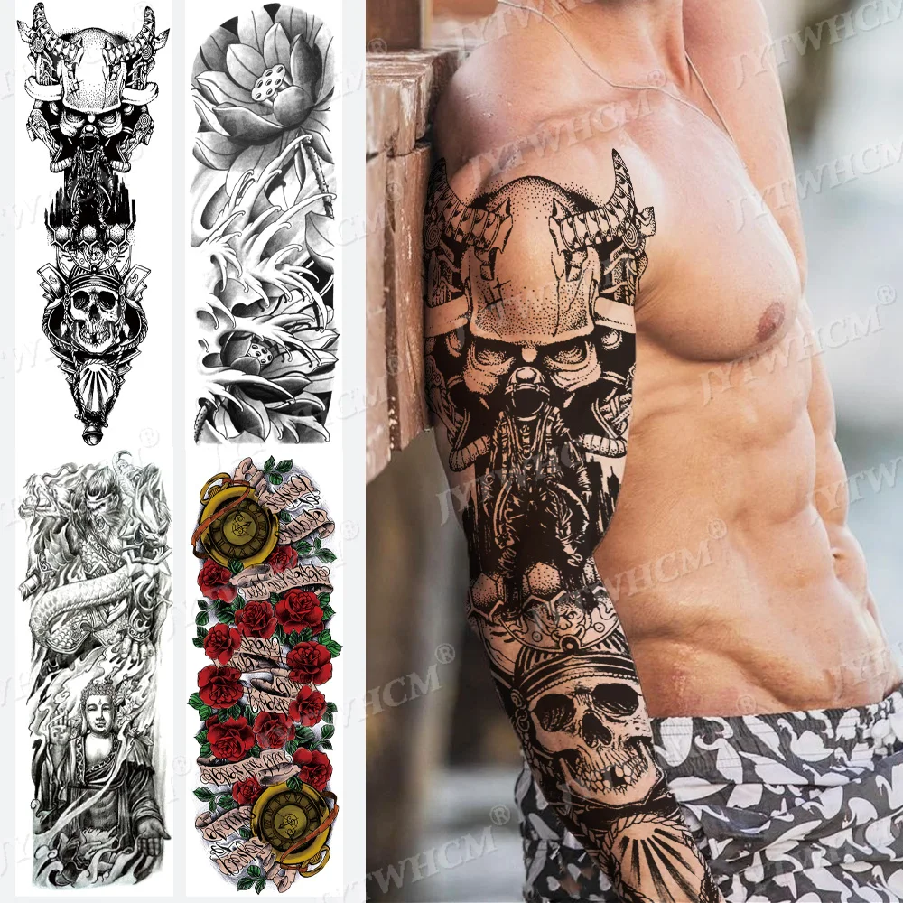 Skeleton Tattoo Man Full Body