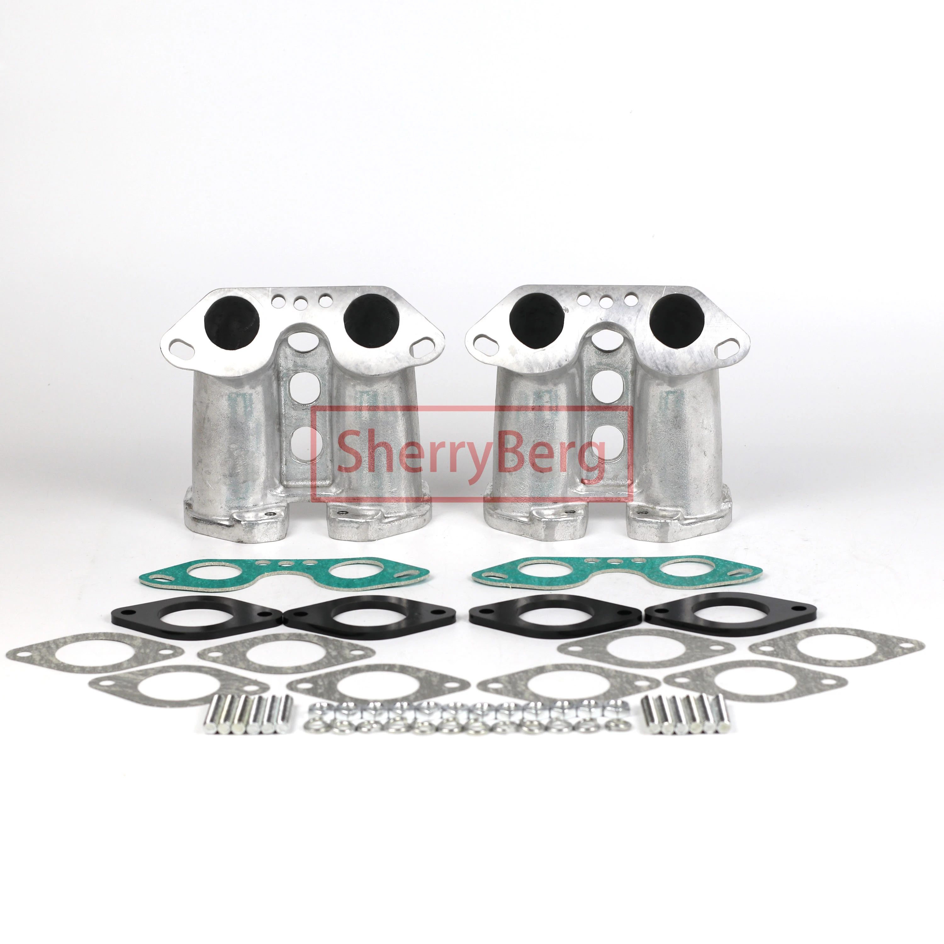 SherryBerg FAJS Twin DUAL INTAKE MANIFOLDS KIT FOR PORSCHE 914 WEBER ...