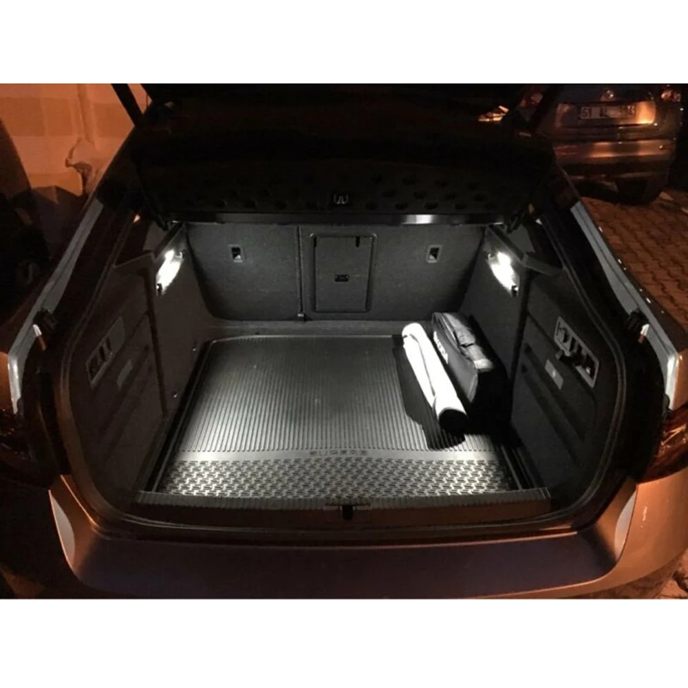 2pcs Car Led Trunk Boot Lights Lamp For Skoda Octavia Fabia Superb ...
