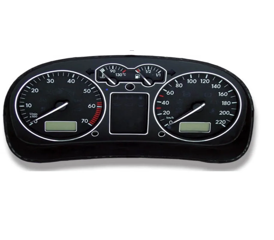 Golf-MK4-Eurovan-Matt-Chrome-Speedometer-Car-Decoration-Gauge-Dash-Dial ...