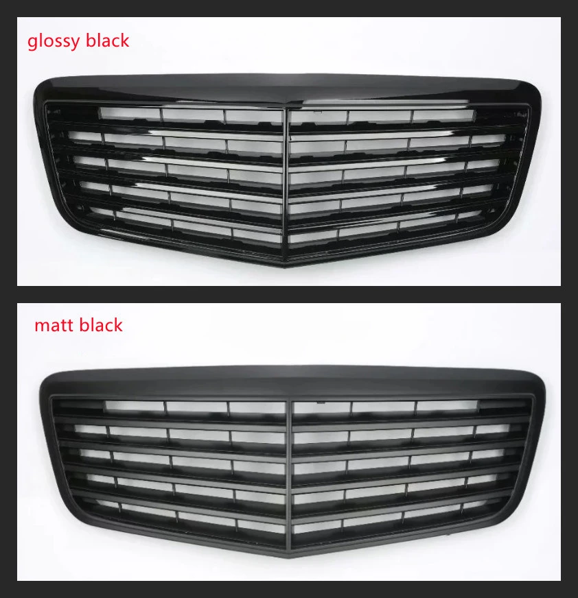 Front Bumper Grill Radiator Grille Mask For Mercedes Benz W211 E200 ...
