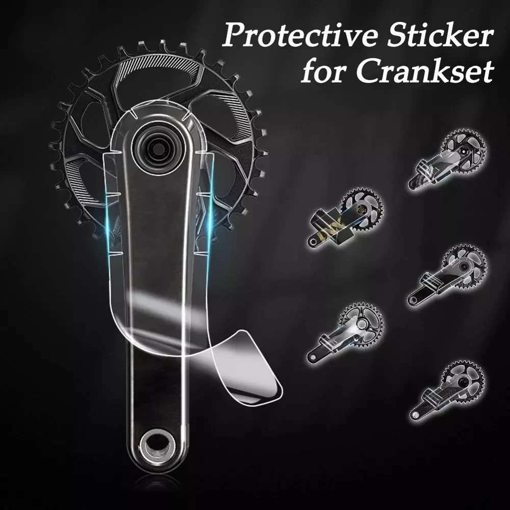 Mountain Bike Crank Protective Film Cover, Fibra De Carbono, Universal ...