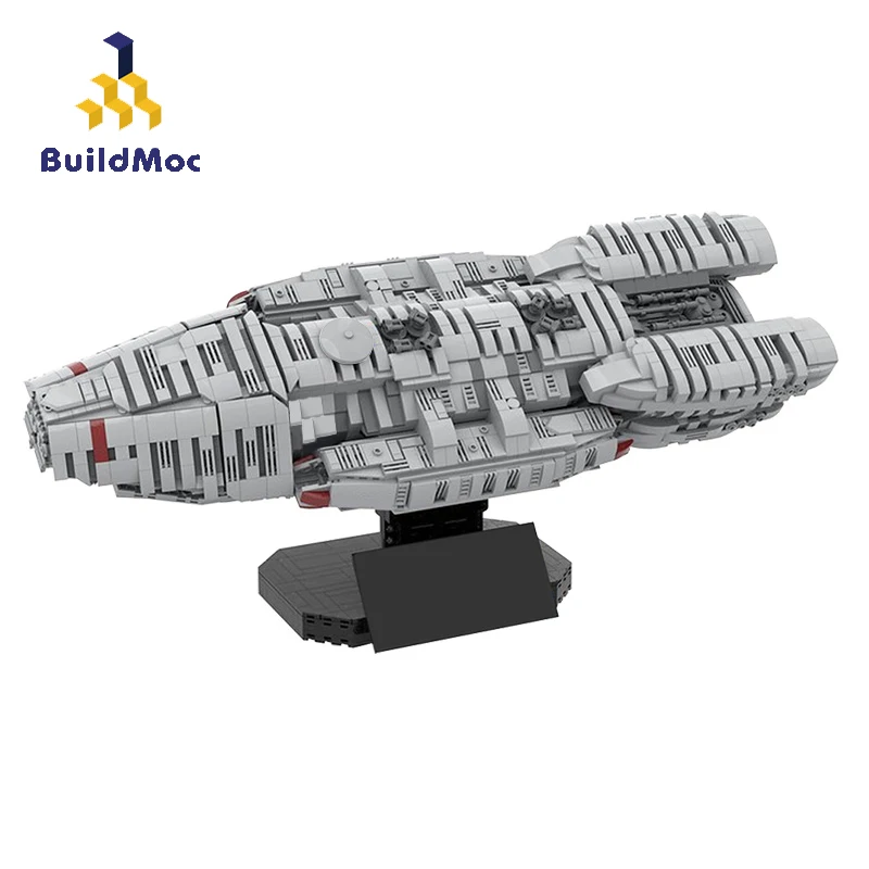 BuildMoc-Technical-Transporter-MOC-Battlestar-Galactica-Spaceship ...