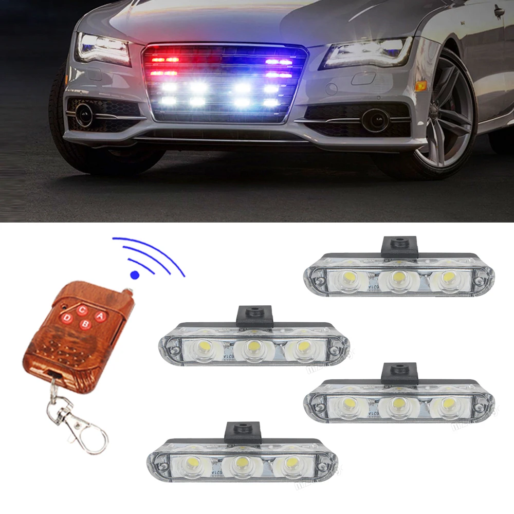 Pisca-pisca-sem-fio-para-carro-e-caminh-o-FSO-LED-Strobe-luz-policial ...