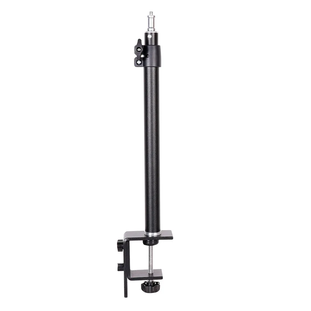 Desk Mount Stand, 12.9-22inch Tabletop C Clamp Mount Stand, Adjustable ...
