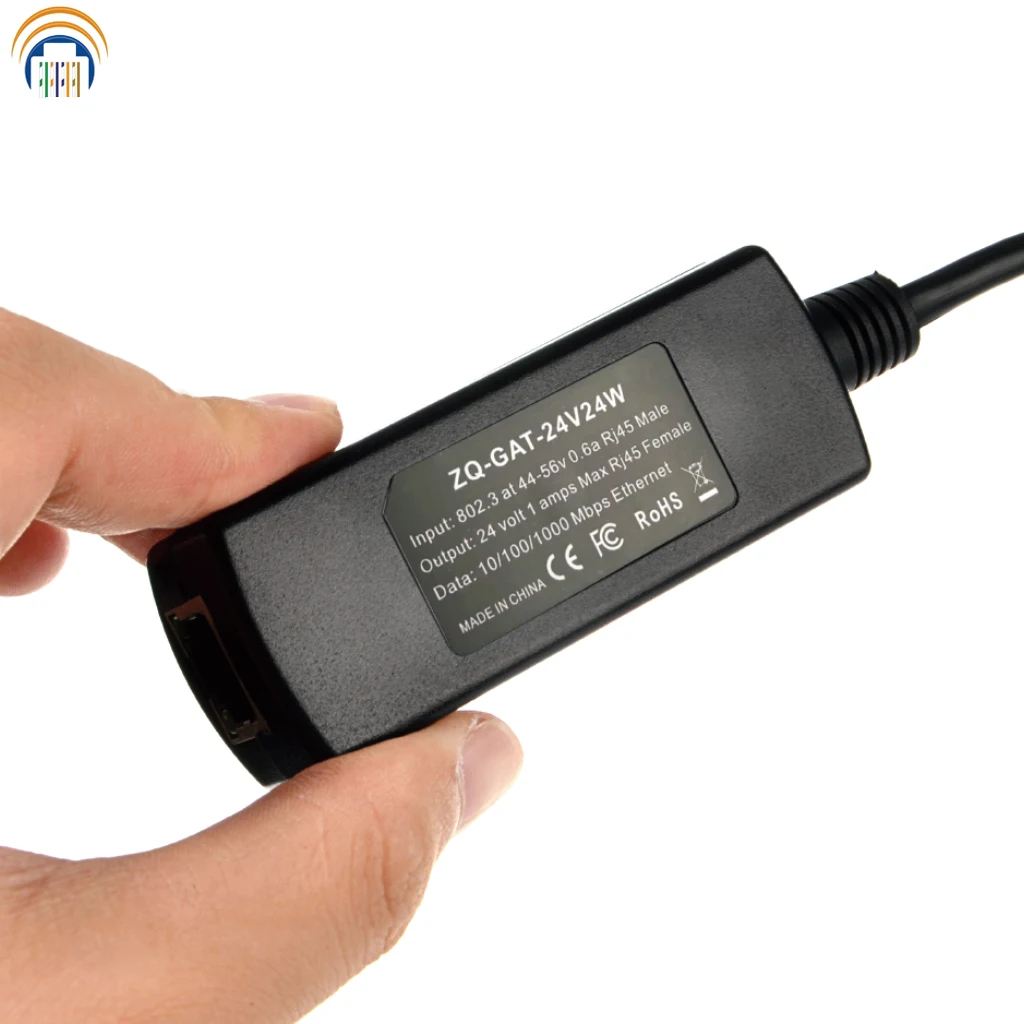 GAF 24V24W 802.3at /802.3af compatible Gigabit Converter from PoE to ...