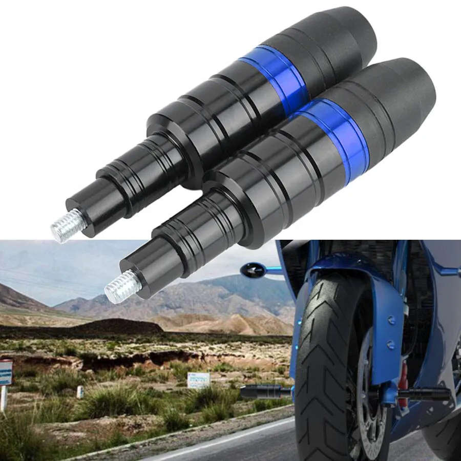 1pair 8mm Motorcycle Anti Falling Rod Scooter Motorbike Bar CNC ...