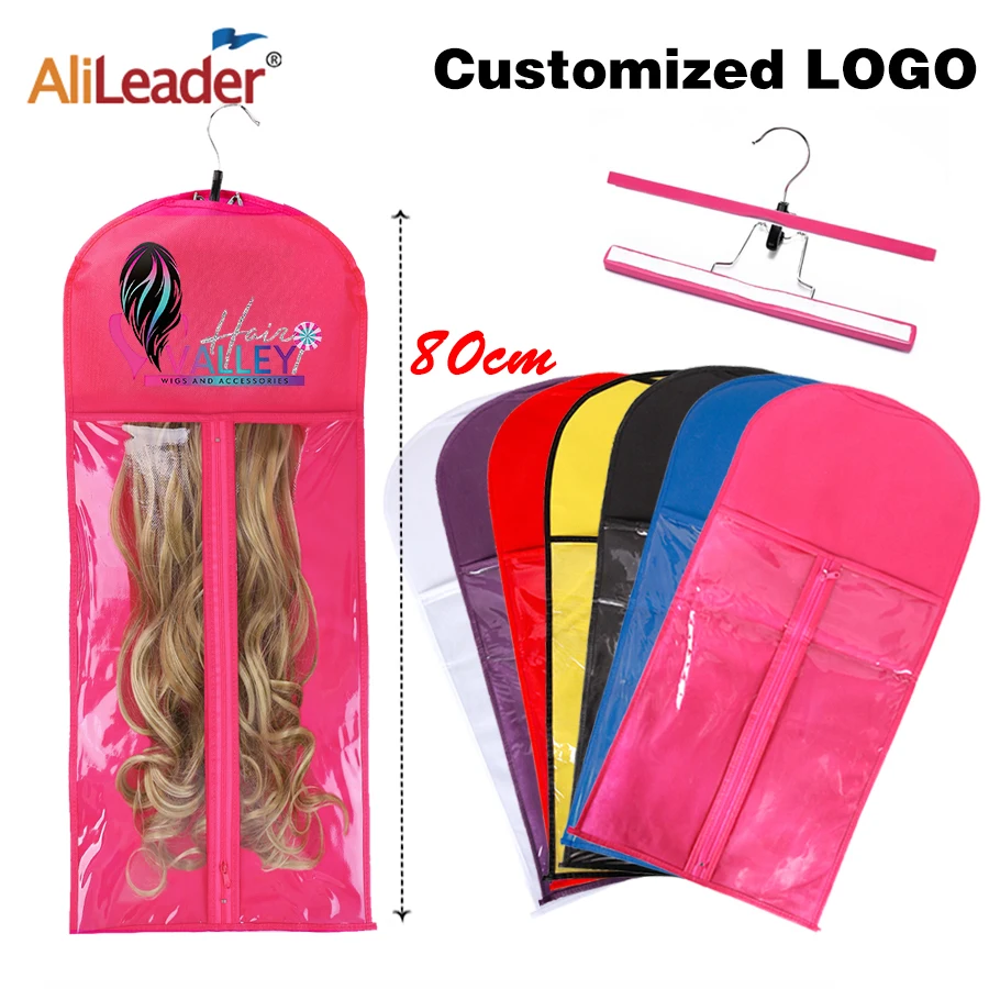 Alileader Best Quality Portable Wig Storage Bag With Hanger Package ...