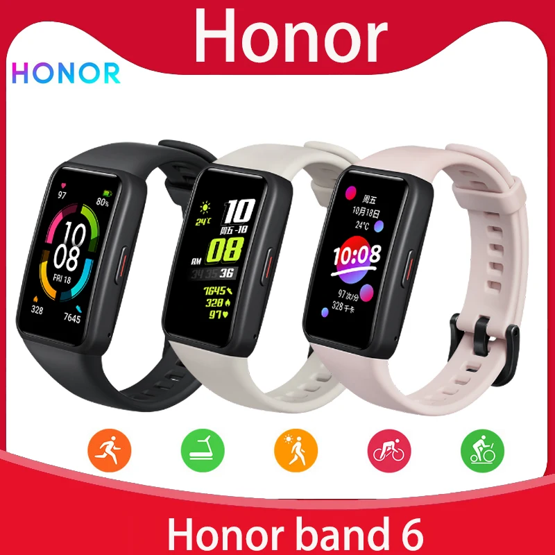 Honor Band 6 Smart Watch | Honor Band 6 Bracelet | Huawei Smart Band 6 ...