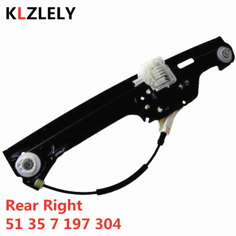O For BMW X6 E71 E72 Rear Right Window Regulator 51 35 7 197 304 ...