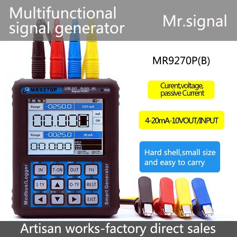 MR9270P 4 20mA generator / 4 20mA calibration Current voltage Signal ...