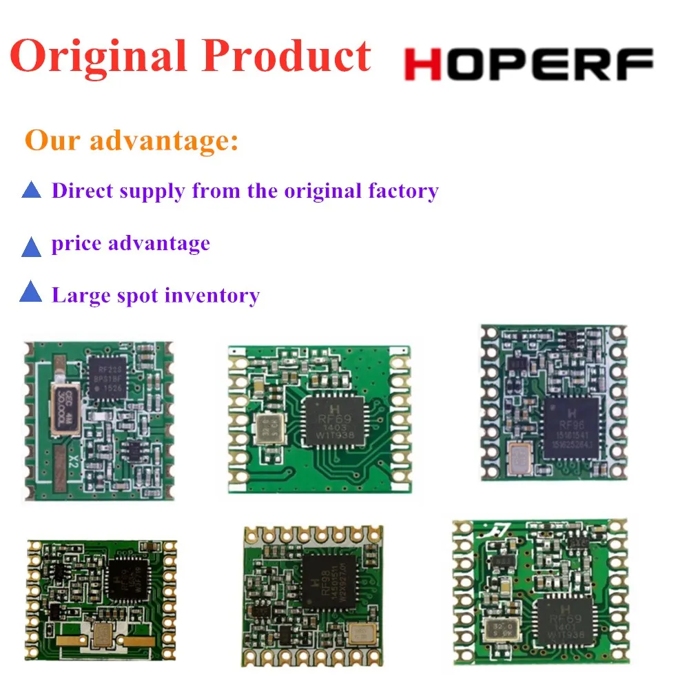 Original Product Hoperf Lora Module Rfm95w Rfm96w Rfm98w Rfm22b Rfm69hw Rfm69cw Rfm69hcw Direct ...