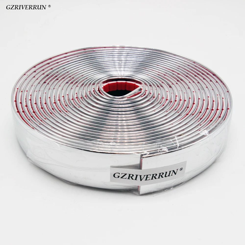 Top Car Decoration Strip 25mm X 5m Chrome Silver Universal New Side ...