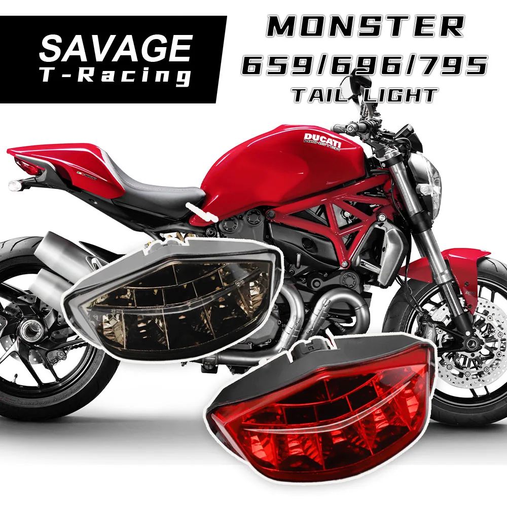 Tail-Light-For-DUCATI-Monster-659-696-795-796-1100-S-EVO-Motorcycle ...