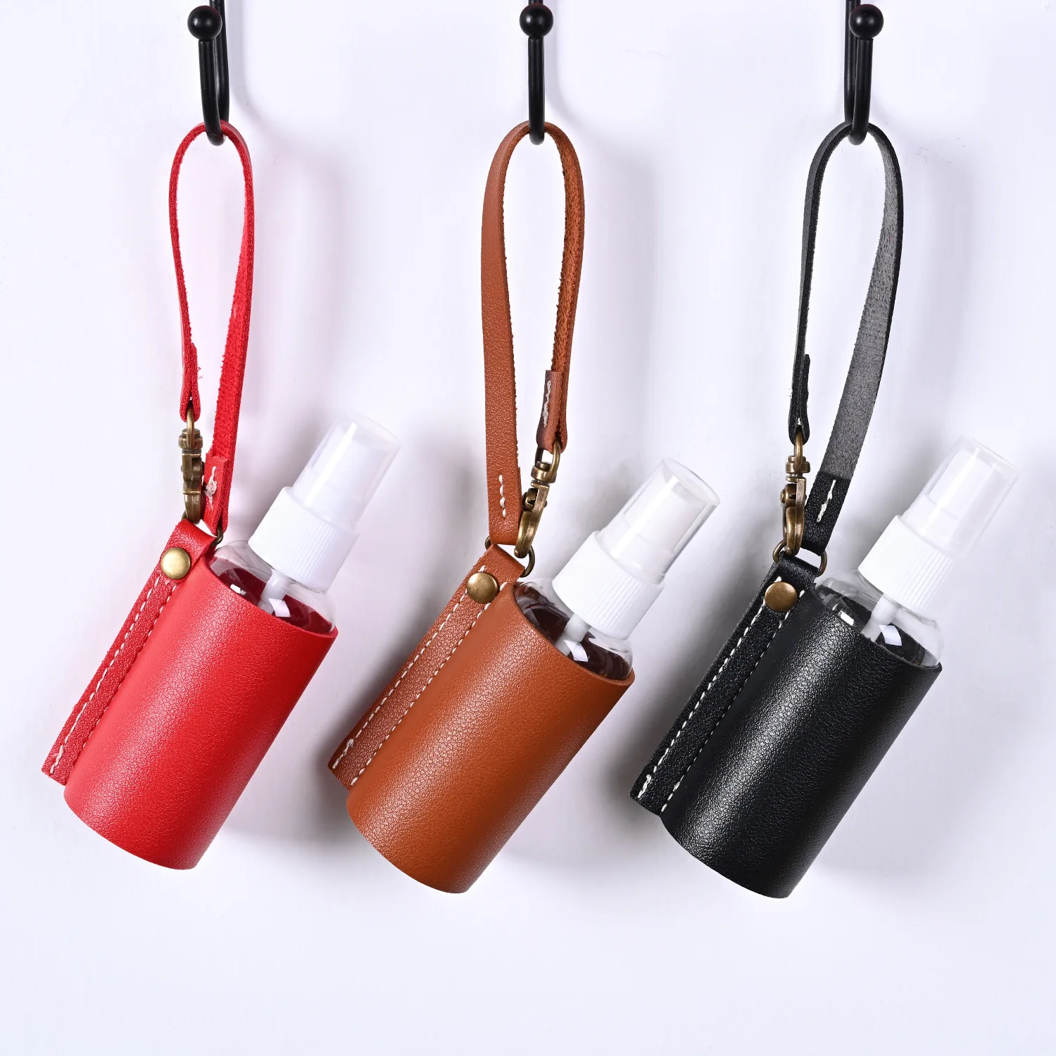 New-60ml-Hand-Sanitizer-Case-Perfume-Leather-Case-Portable ...