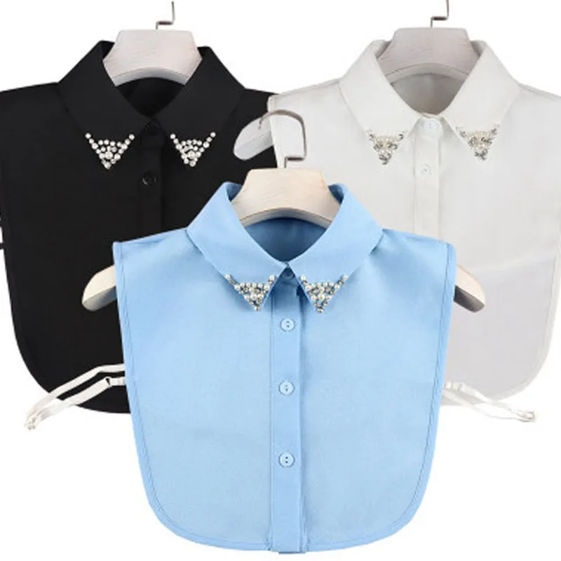Collars Women Dress | Fake Collars Dresses | Collar Shirt Women ...