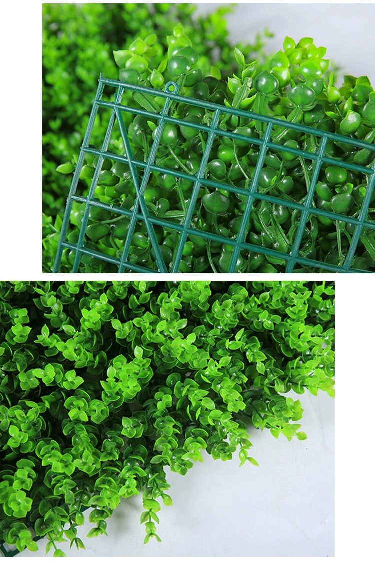 Plantes - Composition florale,Gazon Mural en Plastique Artificiel pour ...