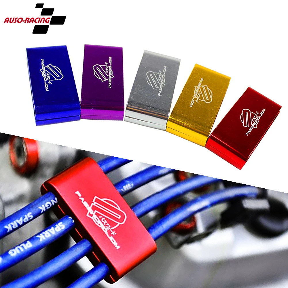 Aluminium Alloy Spark Plug Electrical Wire Clamp - TokyoToms.com ...