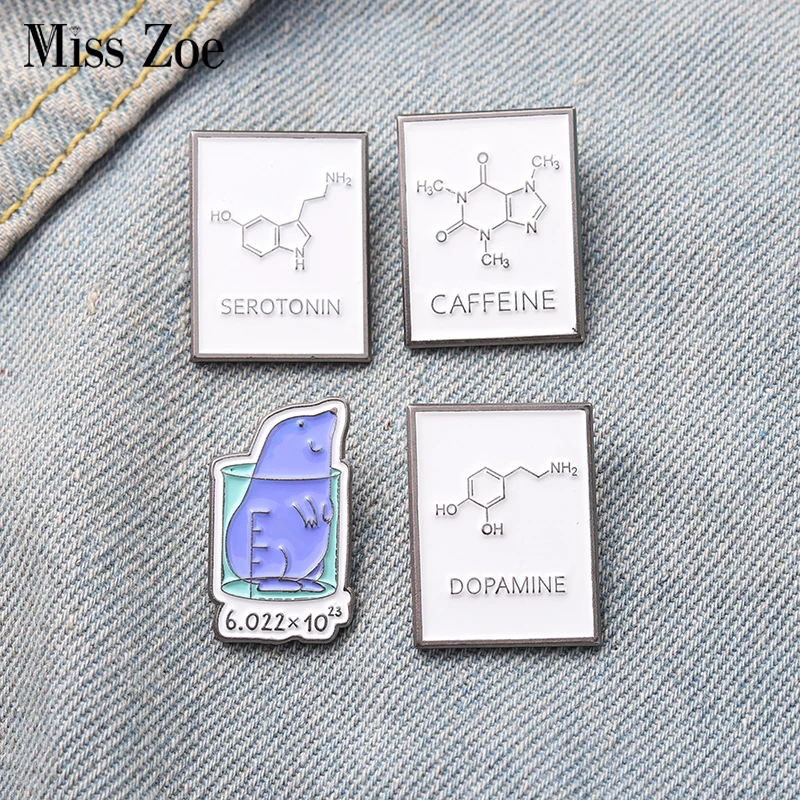 Biochemical Pin | Enamel Pins | Lapel Pins | Badge Bag | Brooches ...
