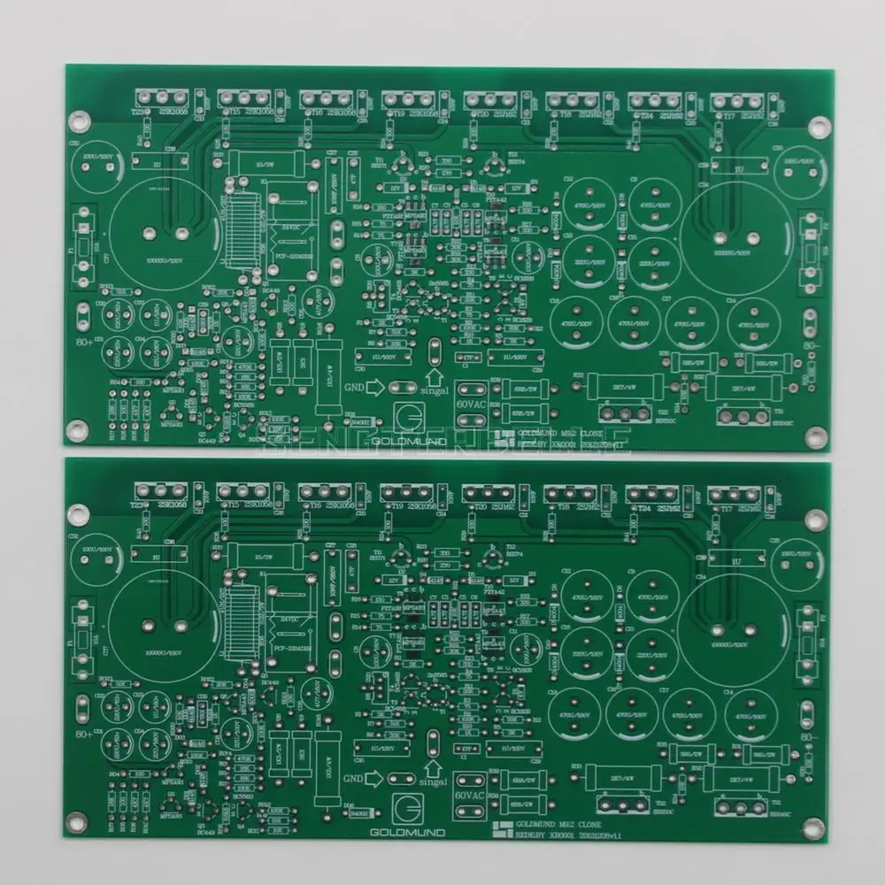 1 Pair Hifi Power Amplifier Board Pcb Base On Goldmund M9.2 (2 Channle ...