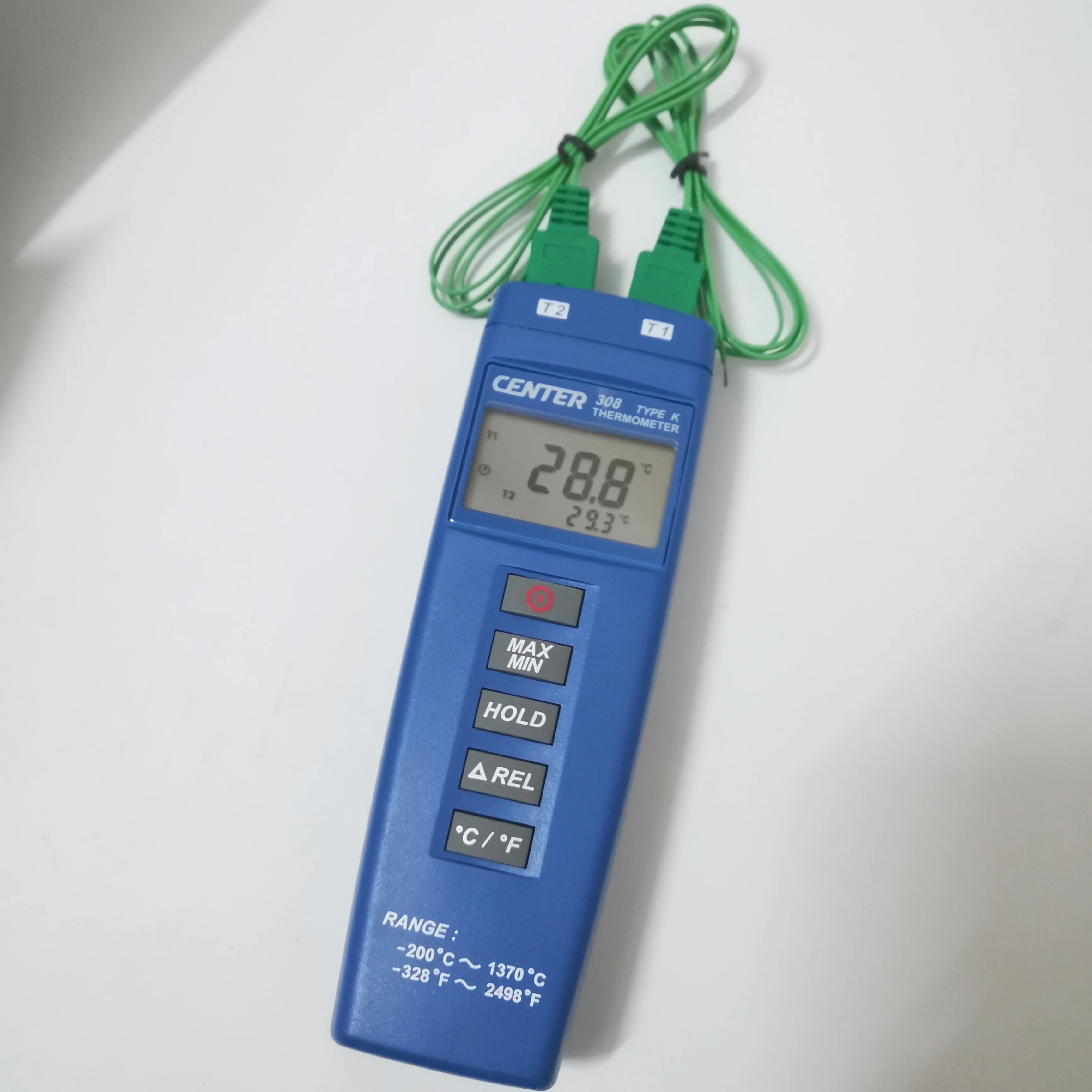 CENTER-308-Digital-Economical-Thermometer-Compact-Size-Low-Cost-Dual ...