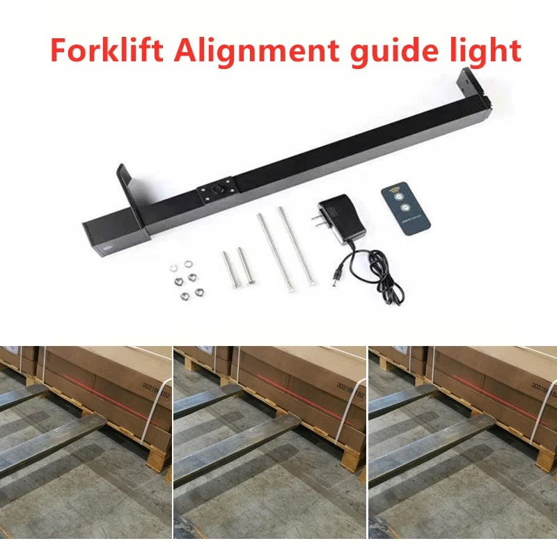 1Set forklift lights sensor Pallet Location Infrared Laser Alignment ...
