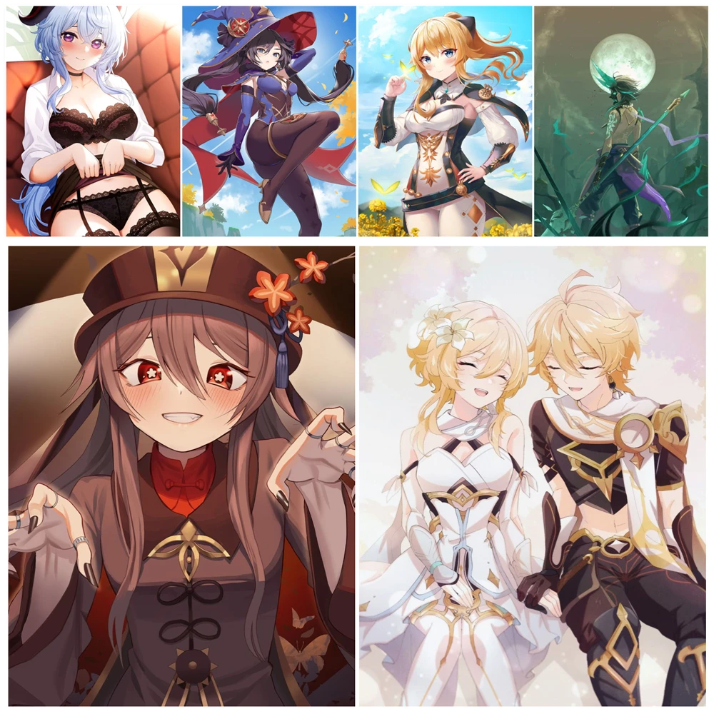 Stickers Labels And Tags Paper Mona Genshin Impact Waifu Lewd Stickers