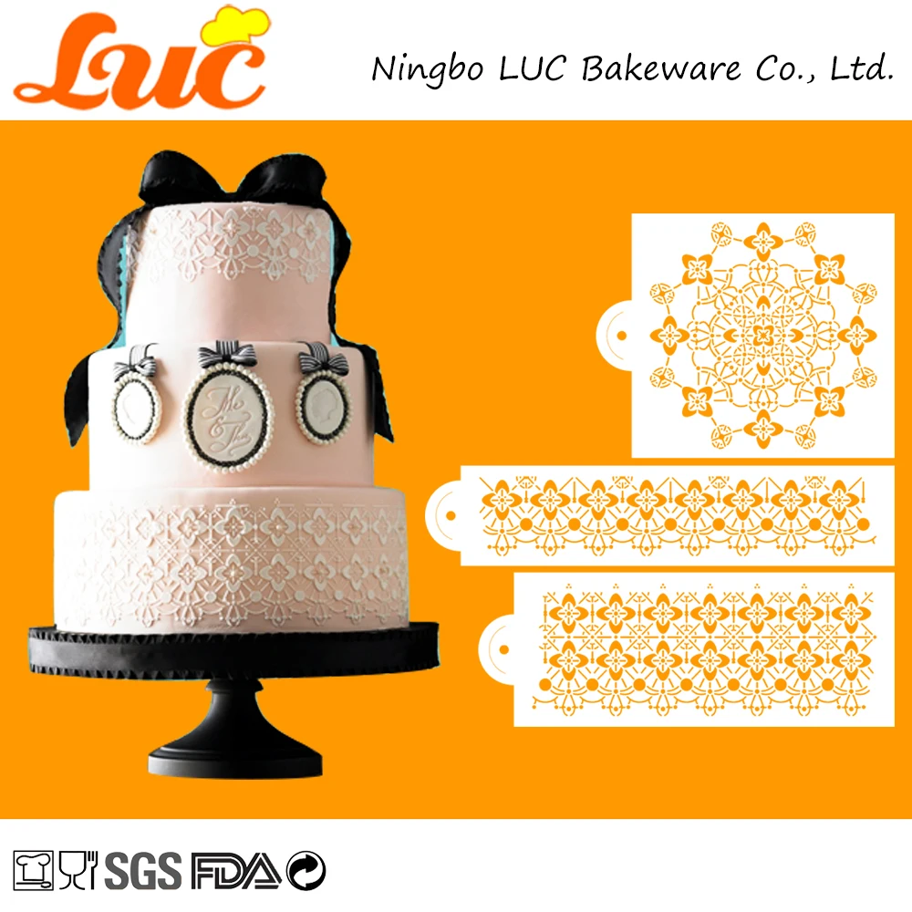 4 Tier Wedding Cake Template