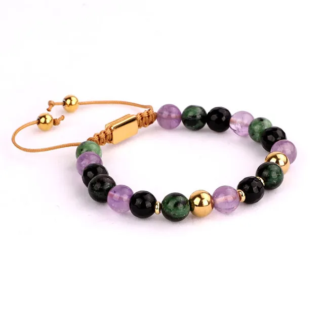 2020 New Fashion Mix Natural stone beaded women bracelet gift - SHOP ...