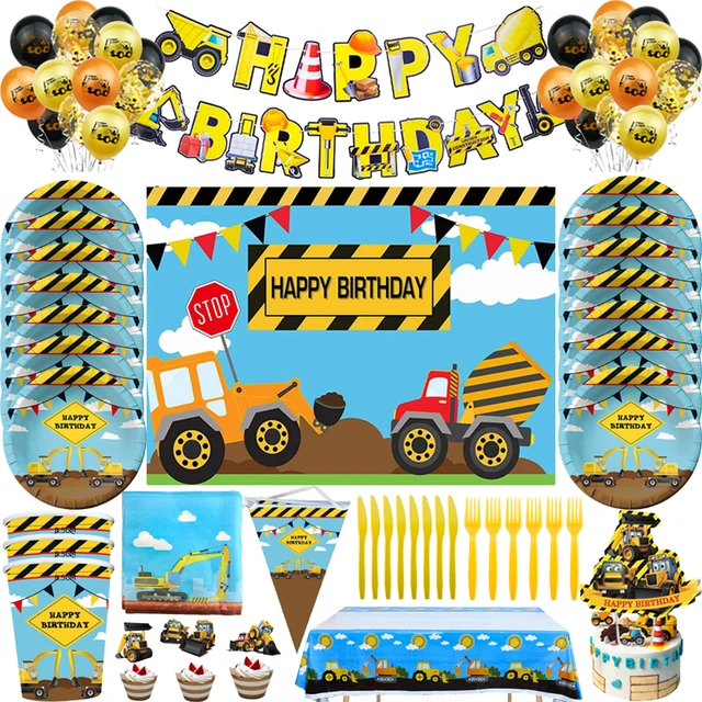 Construction Party Clip Art