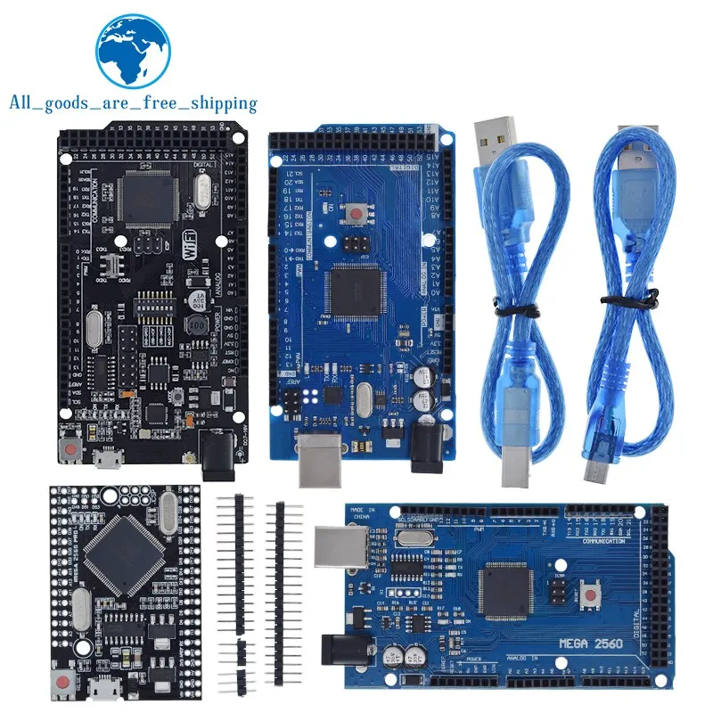 Mega2560 ATMEGA16U2 / Pro Mini MEGA 2560 Mega+WiFi R3 ATmega2560 Chip CH340G For Arduino Mega R3 ...