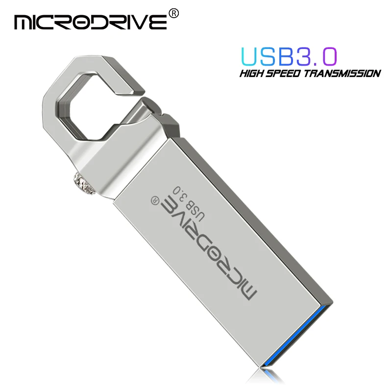Unidade-Flash-USB-prova-d-gua-de-alta-velocidade-Metal-Pendrive-Caneta ...
