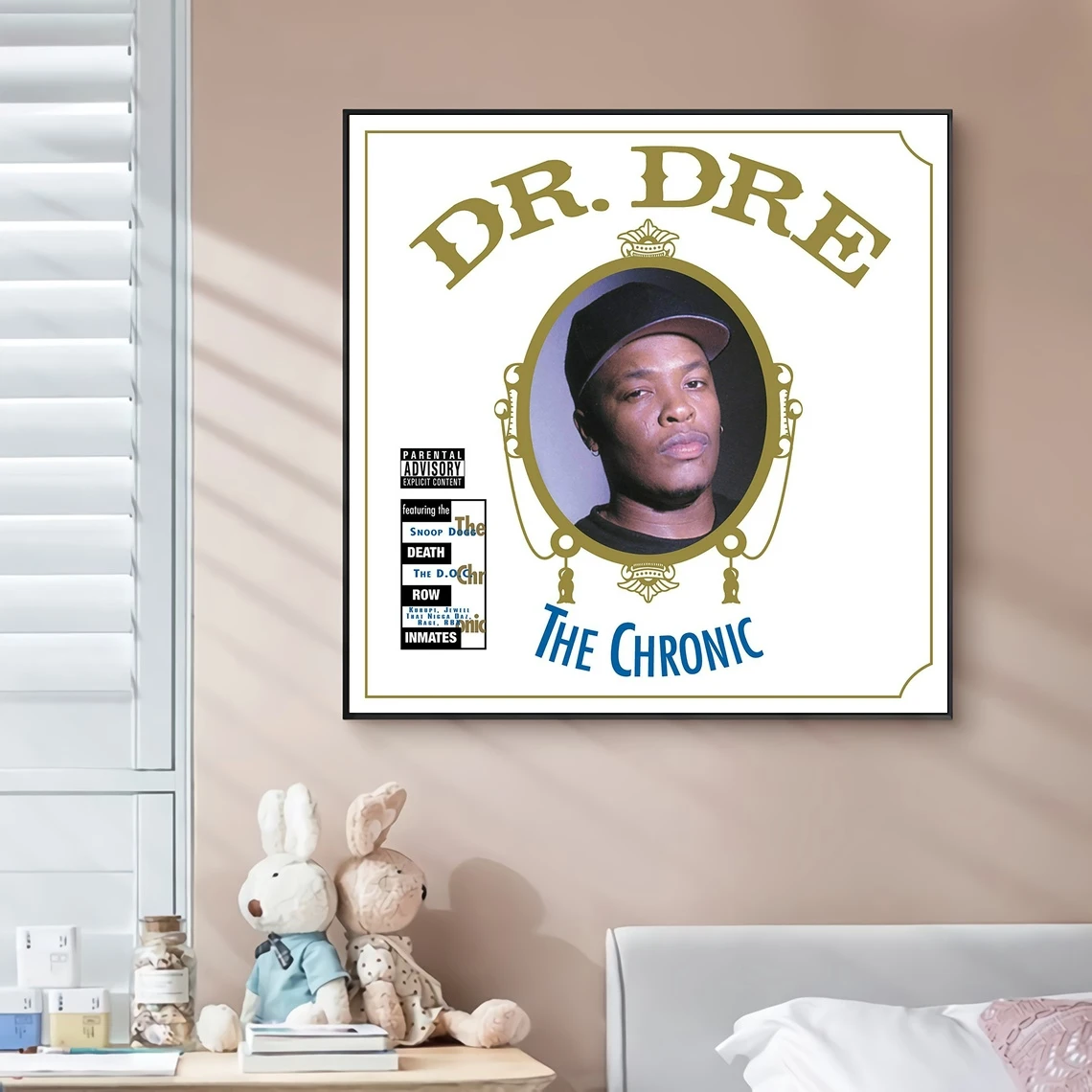 Dr-Dre-The-Chronic-Music-Album-Cover-Canvas-Poster-Rap-Star-Pop-Rock ...