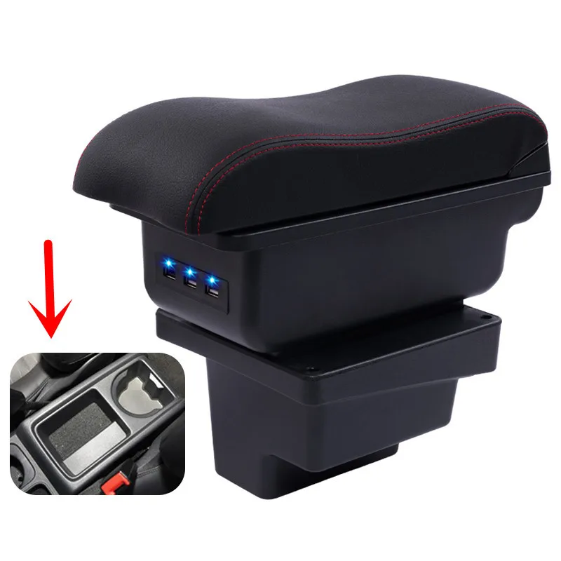 Vw 2007-2016 Armrest Arm Rest Leather Centre Center Console - AliExpress