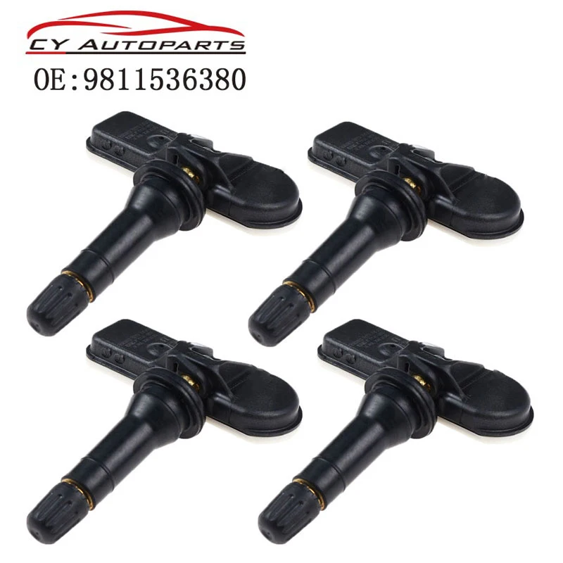 YAOPEI-4PCS-TPMS-Sensor-Tire-Pressure-Monitor-Systems-For-Peugeot ...