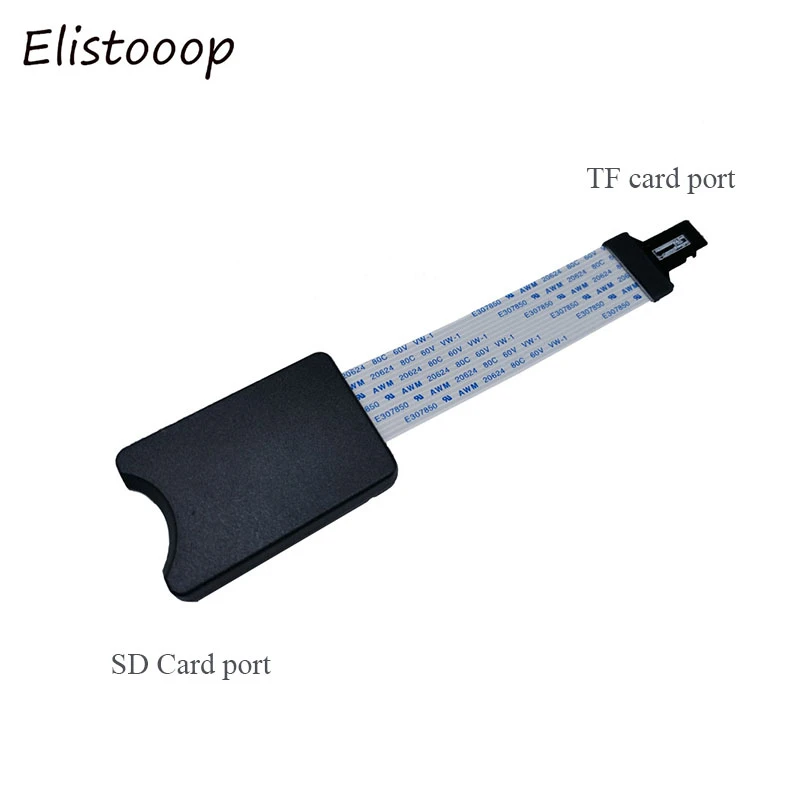 Tf To Sd Card Flex Extension Cable Extender Adapter Zip Extension Cable ...