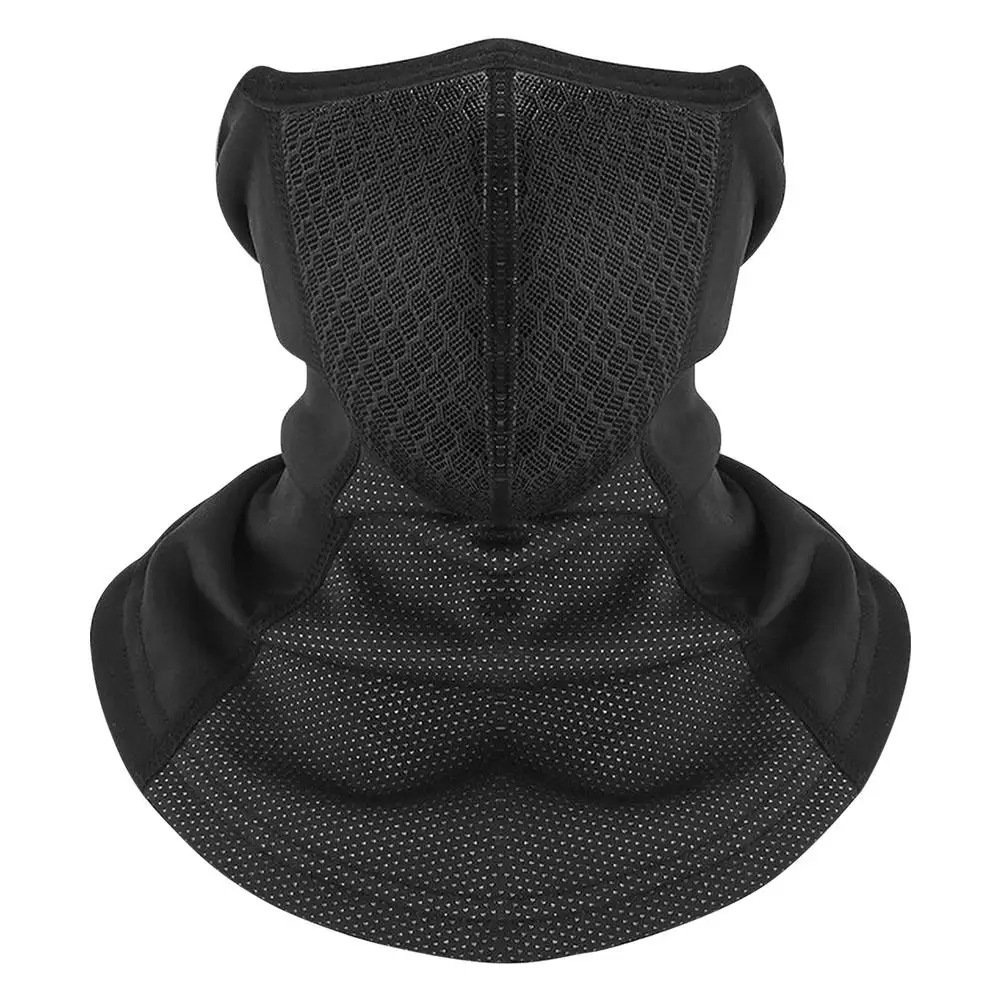 Face Warmer Windproof Fleece Fabric Face Cover For Men Women Winter ...