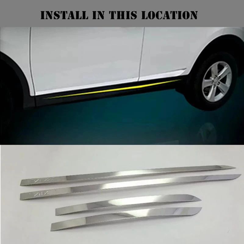 Accessories-For-Toyota-RAV4-RAV-4-2016-2017-2018-Side-Door-Molding-Body ...