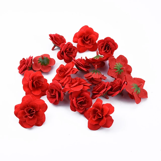 Red Silk Flowers Wholesale