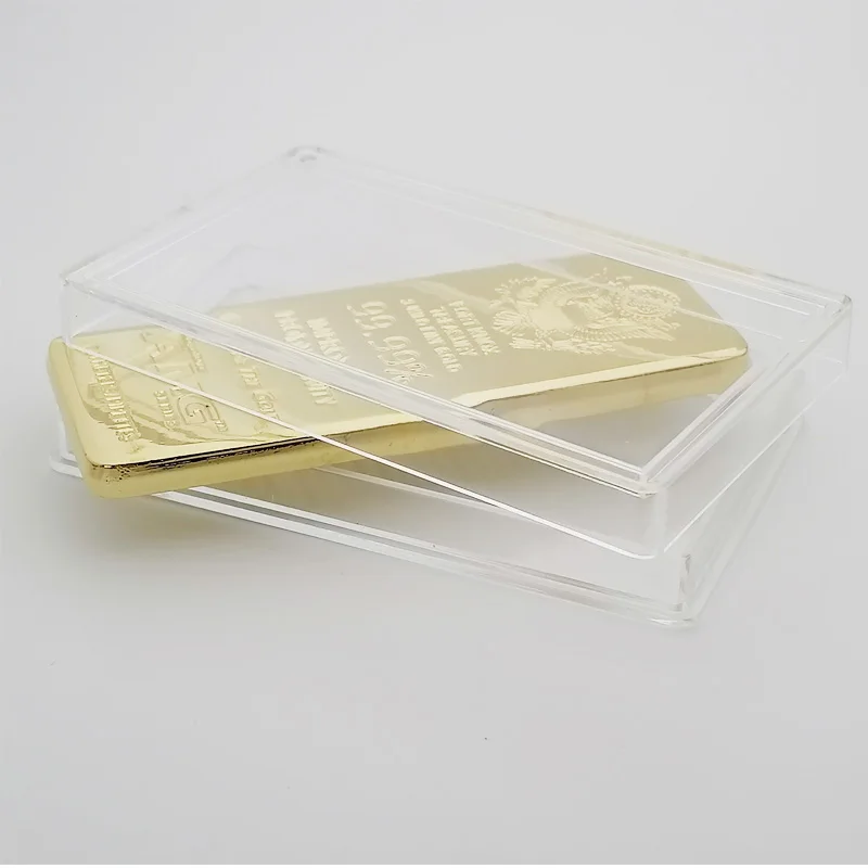 5-OZ-or-10-OZ-Gold-bar-Packaging-Tansparent-box-90-52-7mm-Gift-Case ...