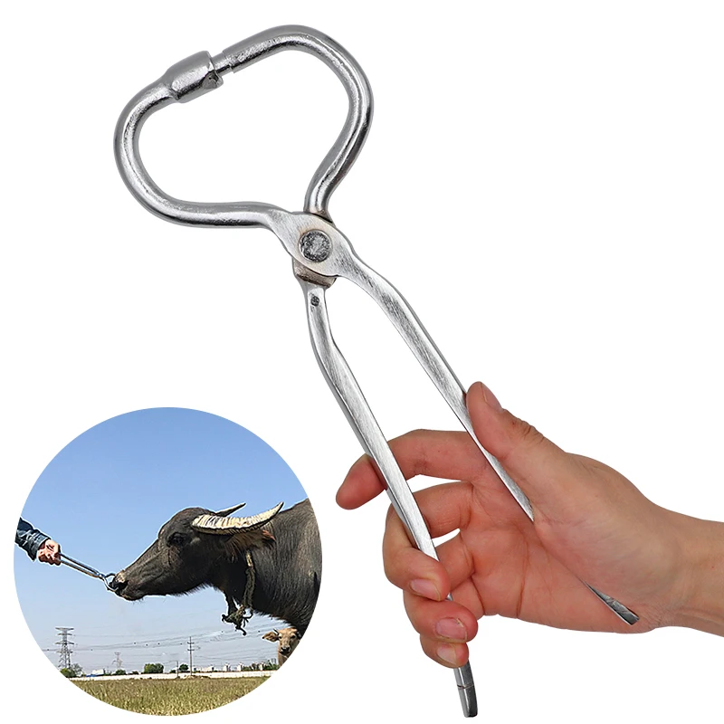 1PCS-Bull-Cattle-Nose-Pliers-Cow-Nose-Clip-Piercing-Drilling-Tools ...