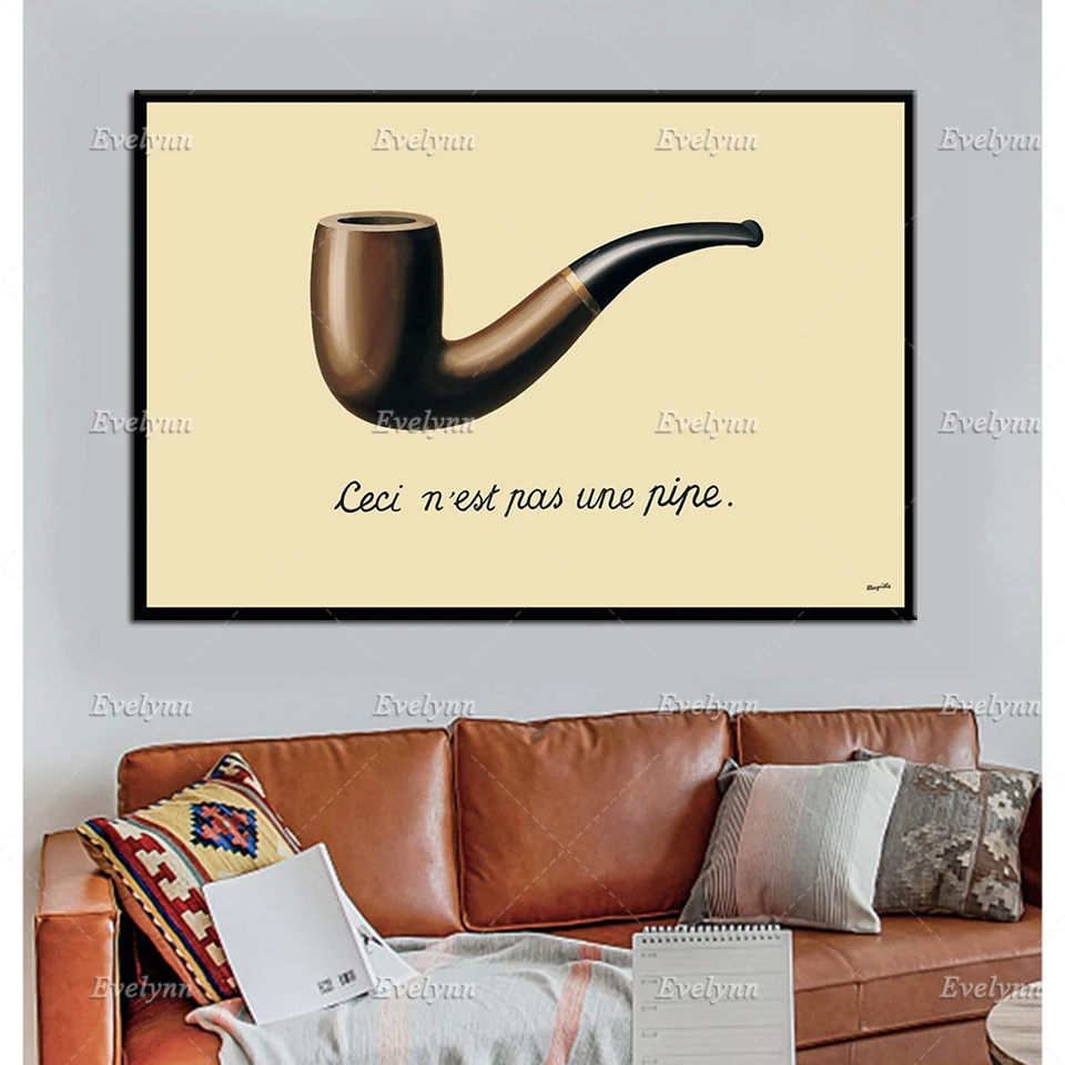 Rene Magritte The Treachery Of Images