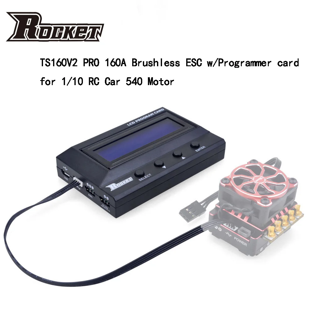 Rocket-Turbo-ESC-Programming-Card-TS160V2-PRO-160A-Speed-Controller ...