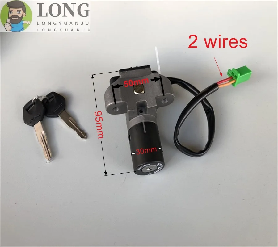 motorcycle-Lock-2-3-4-6-Wires-Ignition-Switch-Lock-Key-Set-for-EN125 ...