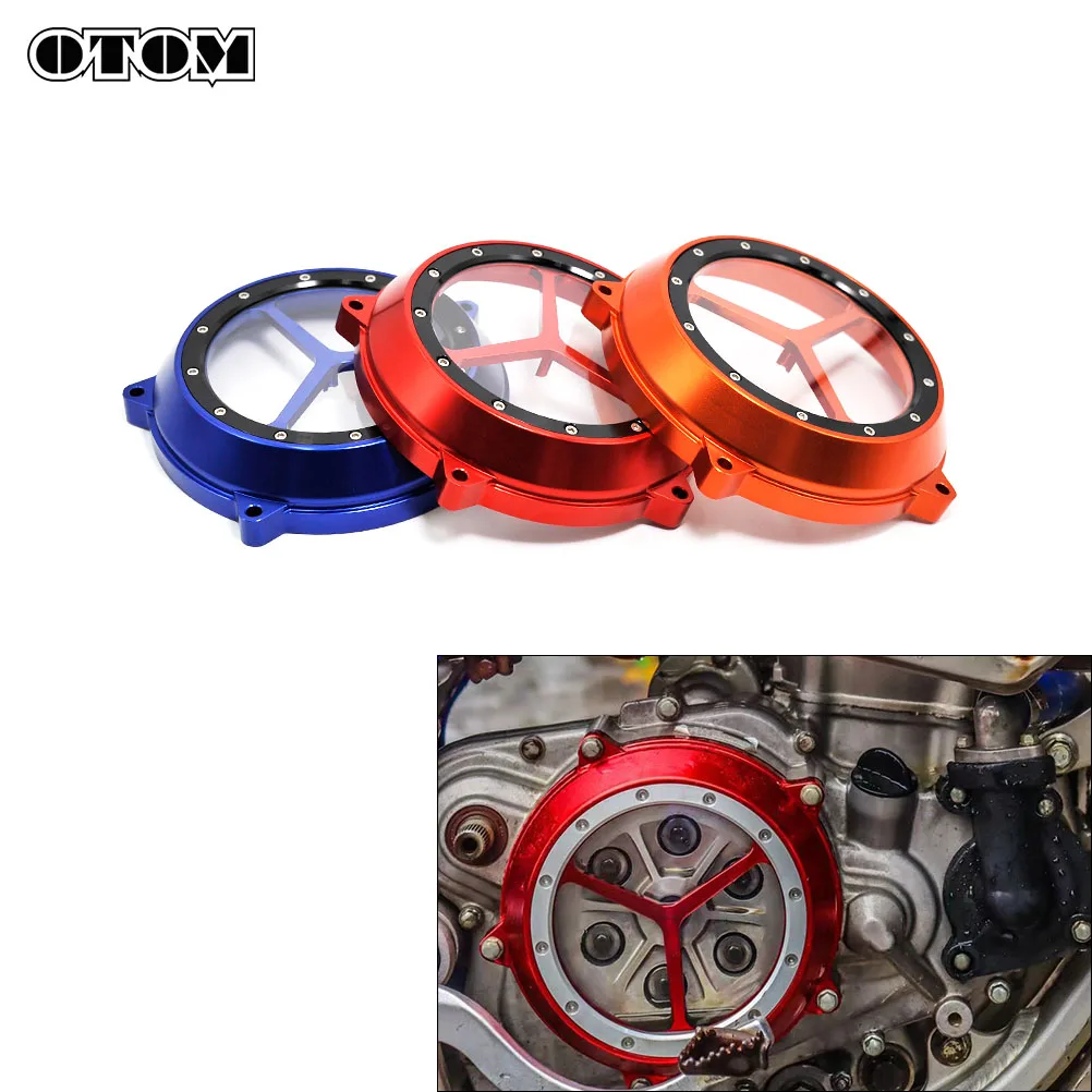 OTOM Engine Transparent Clutch Cover Protector Guard For ZONGSHEN NC250 ...