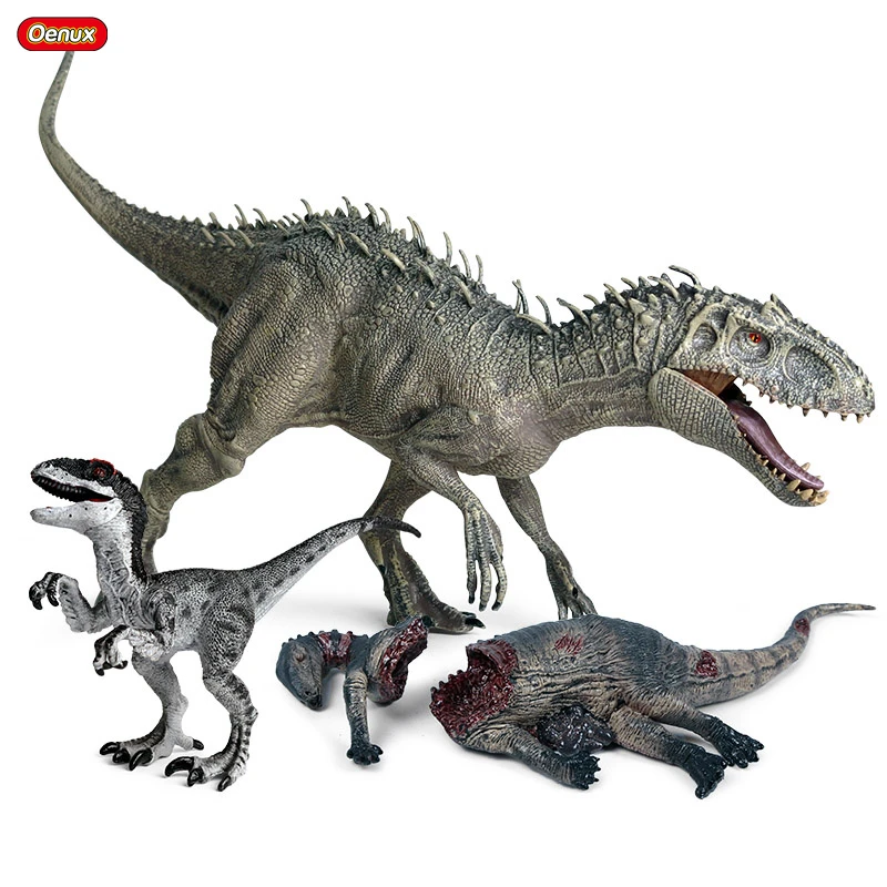 Oenux Savage Carnivorous Indominus Rex Simulation Jurassic Dinosaurs ...
