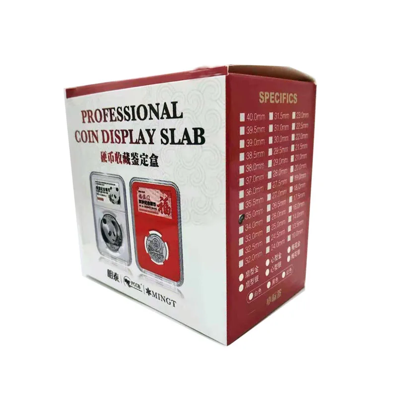 1-pieces-27mm-40mm-small-label-II-PCCB-display-Grade-coin-holder ...