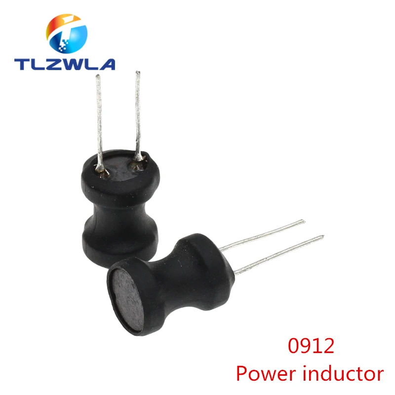 10pcs-0912-9-12mm-I-shape-Power-Inductor-Inductance-Copper-Coil-6-8-22 ...