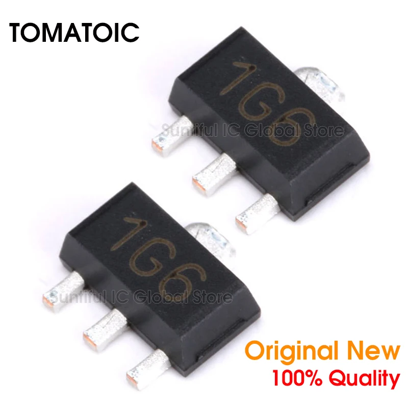20PCS CXT5551 SOT89 1G6 SOT 89 NPN SMD Transistor 160V 0.6A|Speaker ...